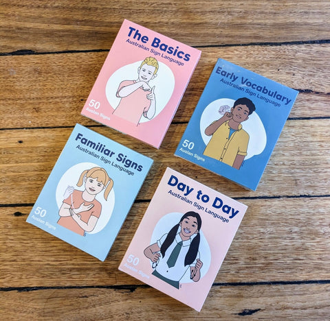 Auslan Flashcards set – Auslan Journey