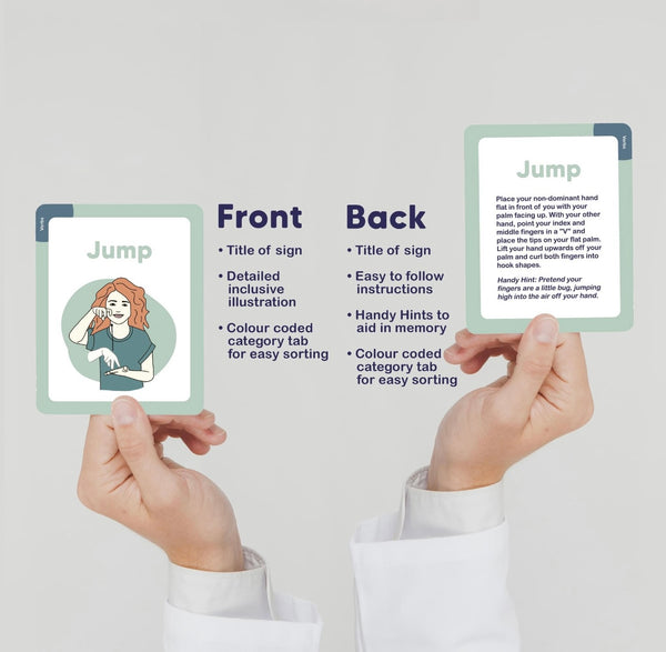 Auslan Flashcards set – Auslan Journey