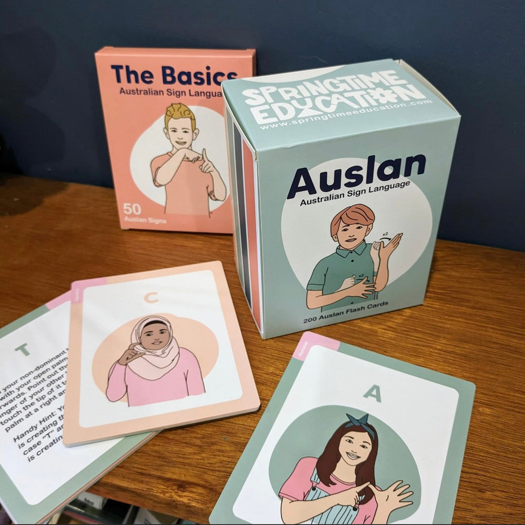 Auslan Flashcards set – Auslan Journey