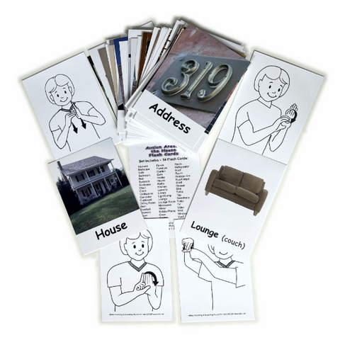 Around the House - Auslan Flashcards – Auslan Journey
