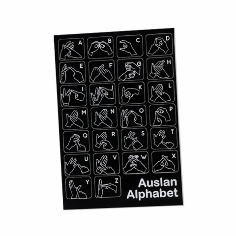 Auslan Alphabet Keyboard stickers – Auslan Journey