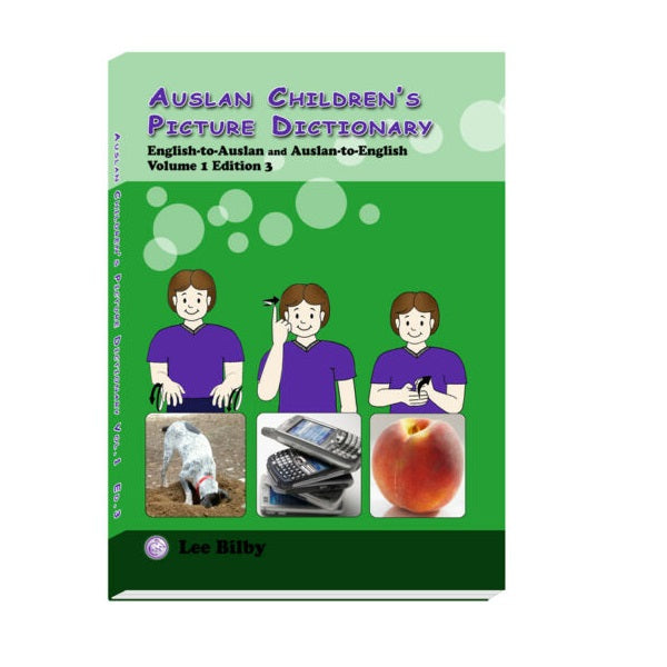 Auslan Kids Picture Dictionary Volume 1 – Auslan Journey