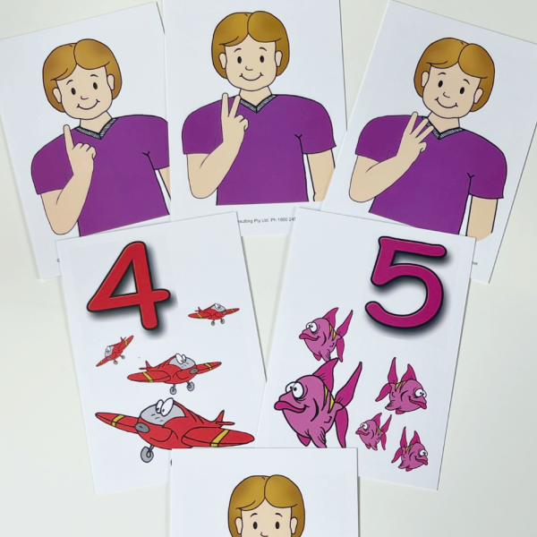 Auslan Numbers Flashcards with Pictures – Auslan Journey