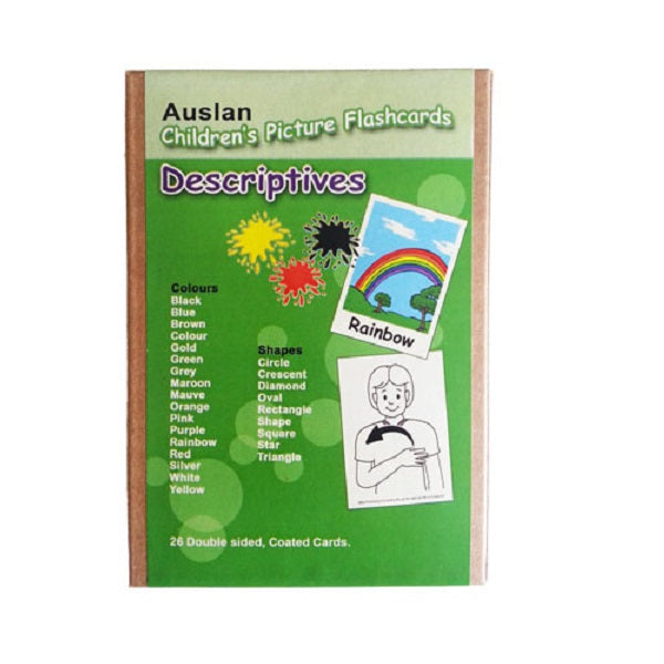 Descriptives - Auslan Flashcards – Auslan Journey