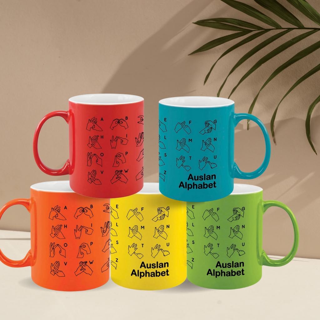Auslan Alphabet Coffee Mug – Auslan Journey