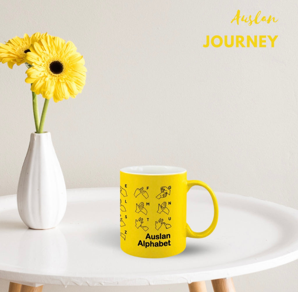 Auslan Alphabet Coffee Mug – Auslan Journey